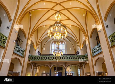 Prague Czech Republic May 27 2024 Inside Of Maisel Synagogue A Jewish Congregation And