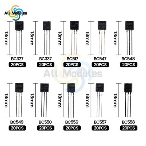 Transistor Bc548 Pinout