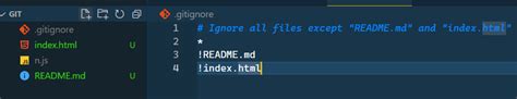 How To Make Gitignore Ignore Everything Except A Few Files GeeksforGeeks