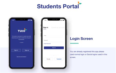 Tuto Education Application UI Design Behance
