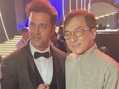 Hrithik Grooves On Ek Pal Ka Jeena Gets Clicked With Jackie Chan