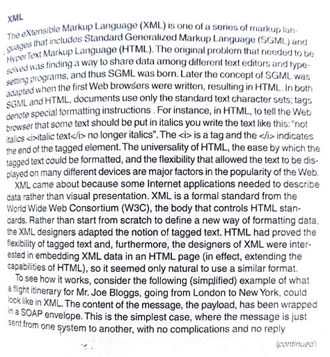 SOLUTION The Xml Language Studypool