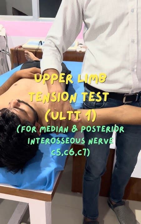 Upper Limb Tension Test Ultt 1 Shorts Ultt1 Physio