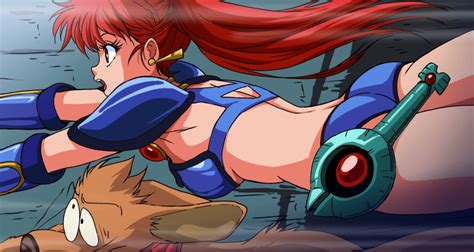 Masaaki Endo Asagiri Youko Genmu Senki Leda Highres 1girl Armor