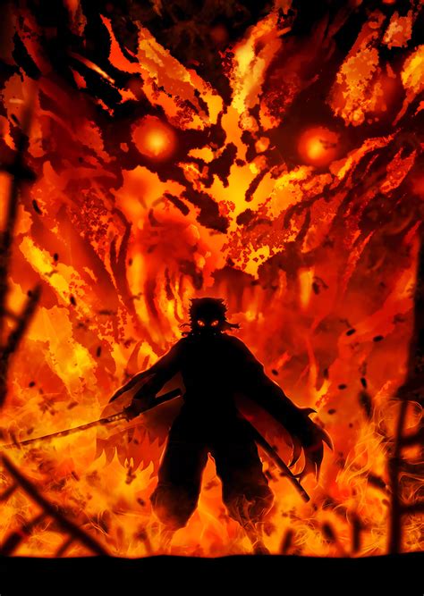 1920x1080 Resolution Kyojuro Rengoku Demon Slayer 1080p Laptop Full Hd