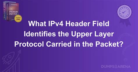 what ipv4 header field identifies the upper layer protocol carried in