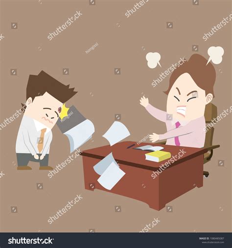 Employee Undergoing Harassment Power Harassment Stock Vector Royalty
