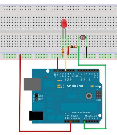 Arduino Light Sensor感光灯实验 Blog of Tony Yuan