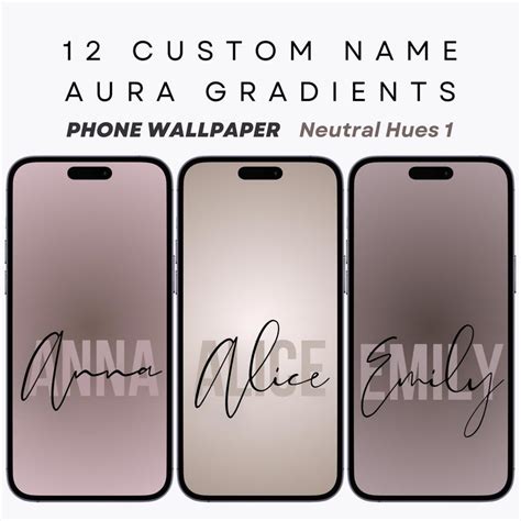 Custom Name Wallpaper Etsy
