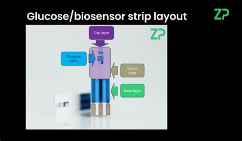 Glucose Biosensor Strip Layout Zimmer And Peacock As