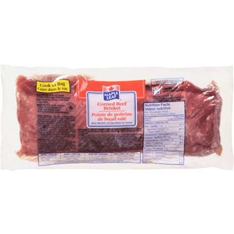 Maple Leaf Corned Beef Brisket Per G Delivery Or Pickup Near Me Instacart