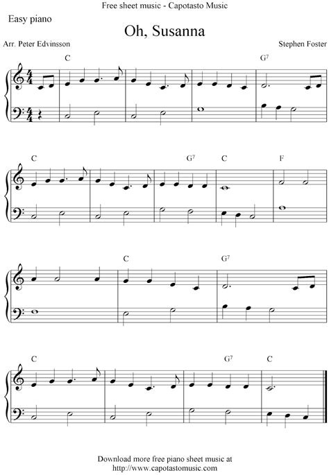 Free Printable Piano Sheet Music For Popular Songs Free Printable A Z