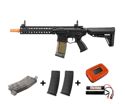 Gandg Cm18 Gms Cqbr Aeg Rifle With Gate Aster Airsoft Extreme Airsoft