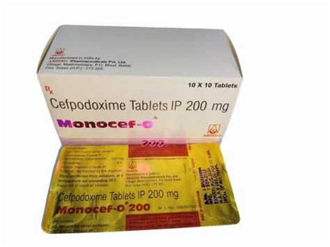 Monocef O Tab At Rs 400box Cefixime Ofloxacin Tablets In Gwalior
