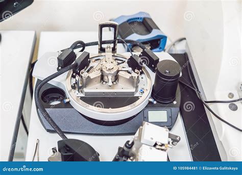Atomic Force Microscope In A Laboratory Stock Image Image Of