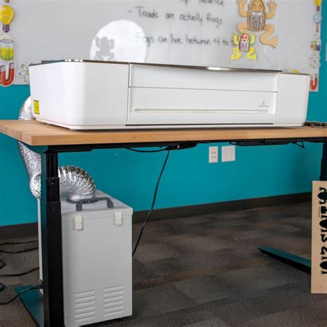 Glowforge Performance Air Filter Performance White Stainless Steel