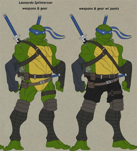 Tmnt Leo In Combat