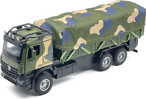 Military Transport Truck Toy Army Vehicle Armored Cargo