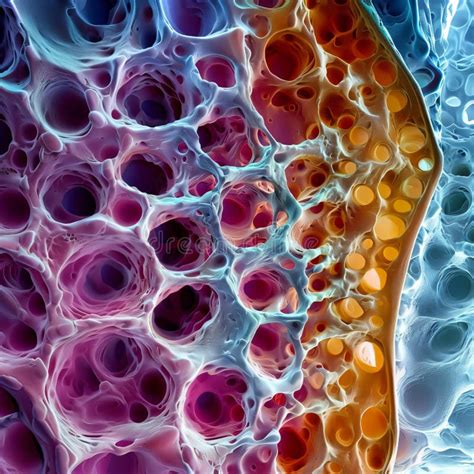 Scanning Electron Microscope Captures Intricate Honeycomb Structure