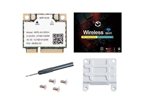 Fenvi 802.11AX WiFi 6 AX1800H Mini PCIE WiFi Adapter Wi-Fi 6 1800Mbps ...