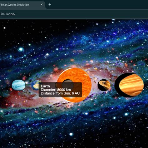 Solar System Creation Simulation