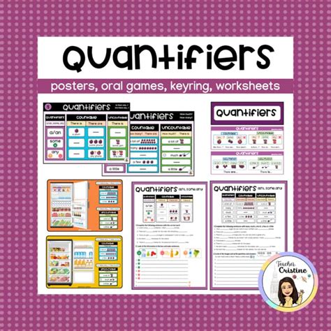Quantifiers By Teachercristine Romero Tpt