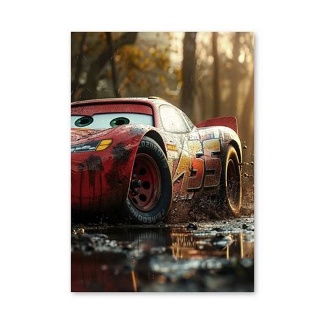 Poster Lightning Mcqueen 55 Aesthetic Posters