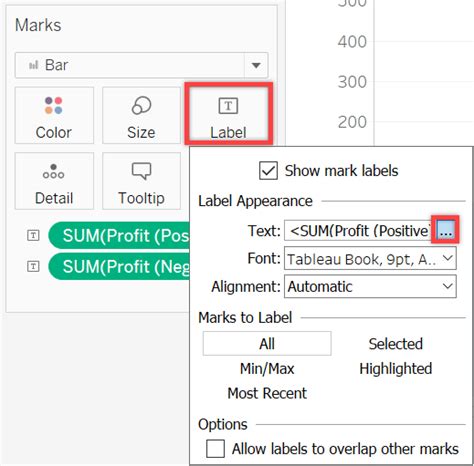 How To Make Label Colours Dynamic In Tableau The Left Join