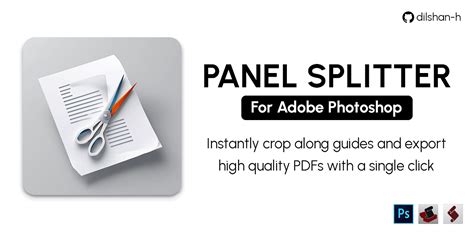 GitHub Dilshan H Panel Splitter Instantly Crop Images Canvas Along The Guides In Adobe