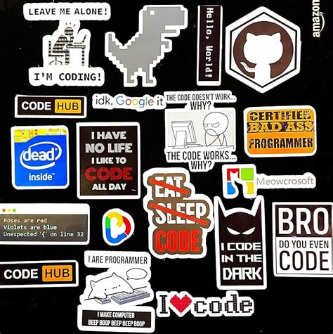 Sticker Fever Coding Programming Sticker Decals Pack Of Vinyl Stickers Multipurpose Use