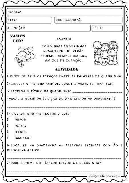 Blog Educação E Transformação
