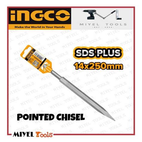 Ingco Sds Plus Chisel 14x250mm Pointed Dbc0112501 Lazada Ph