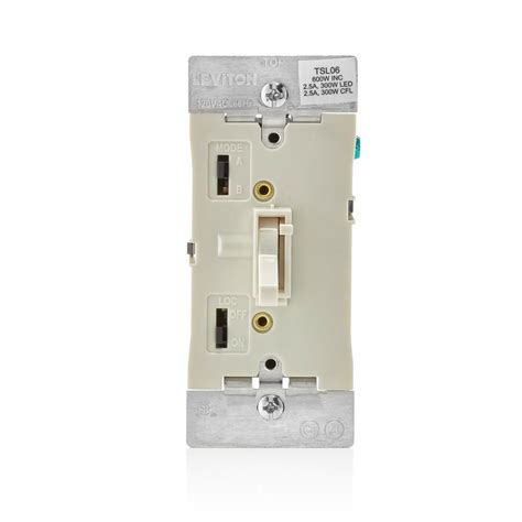 Leviton Toggle Slide Dimmer Switch For Dimmable Led Halogen And