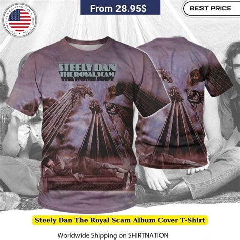 Steely Dan The Royal Scam Album Cover T Shirt • Shirtnation Shop