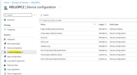 Switch Of Workload To Intune For Some Device Issue With A Registry Key