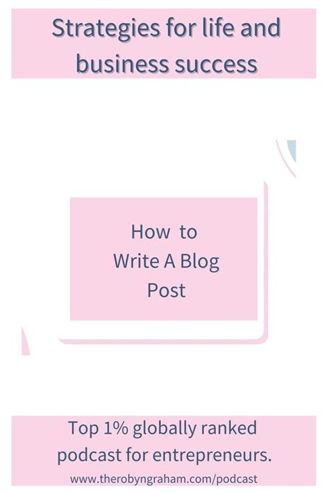 Effective Blog Post Writing Tips