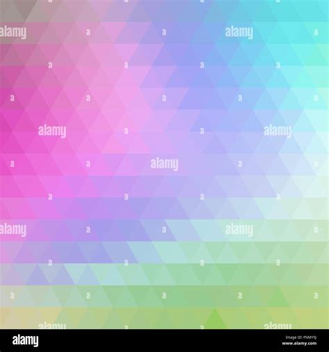 Gradient Blue Color And Triangle Polygon Pattern Background Stock