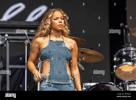 Chicago Usa 15th July 2023 Tanner Adell During The Windy City Smokeout Music Festival On