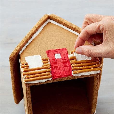 How To Make A Log Cabin Gingerbread House Icing Cool Gingerbread