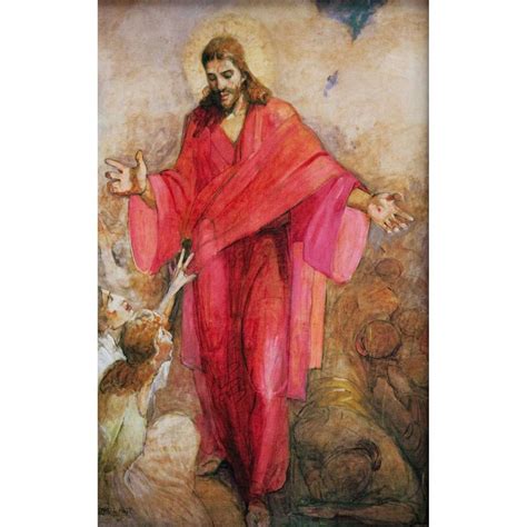 Christ In A Red Robe Book Of Mormon Art Catalog