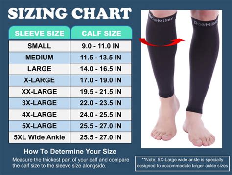 Find Premium Calf Compression Sleeve 20 30 Mmhg Online Doc Miller