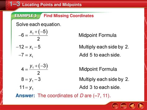 1 3 Practice Locating Points And Midpoints Answers 23 Pages Answer In Doc [3mb] Updated 2021