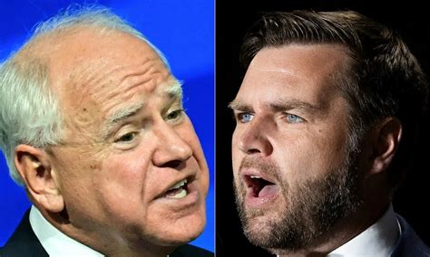 Tension Builds As Walz And Vance Prepare For Vp Debate