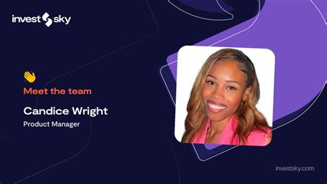 Investsky Social Investing On Linkedin Meet Candice 👋 Candice Wright