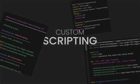 Create Custom Scripts To Automate Your Tasks By Mithunbarathi Fiverr