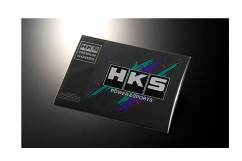 Hks Sticker Super Racing Large Redline Performance