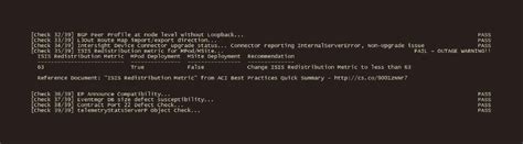 cisco aci isis redistribution metric