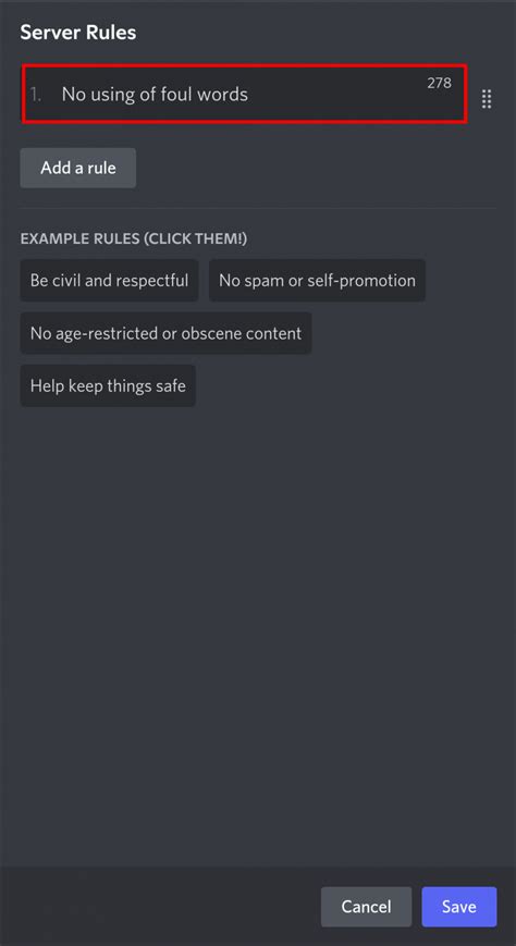 How To Add Rules To A Discord Server