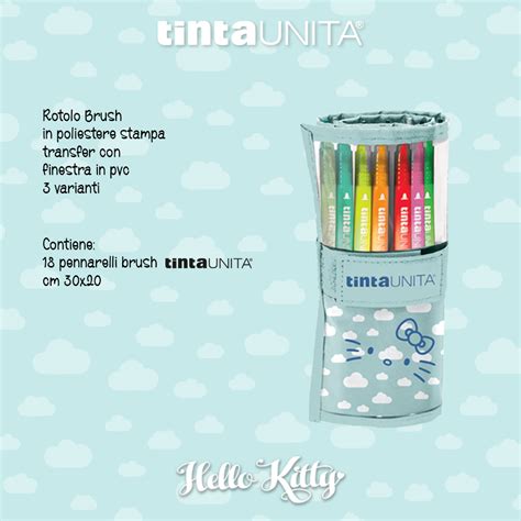 Rotolo Brush Hello Kitty Tinta Unita 2023 Cartolibreria Orsino