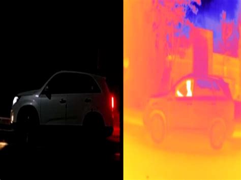 Infrared And Visible Car Infrared Thermal Camera